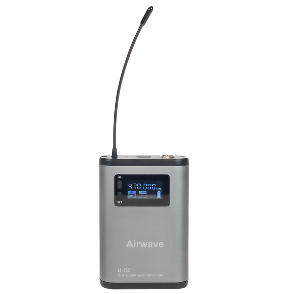 2 Channel Wireless Microphone System with TITANIUM SERIES Lavalieres ...