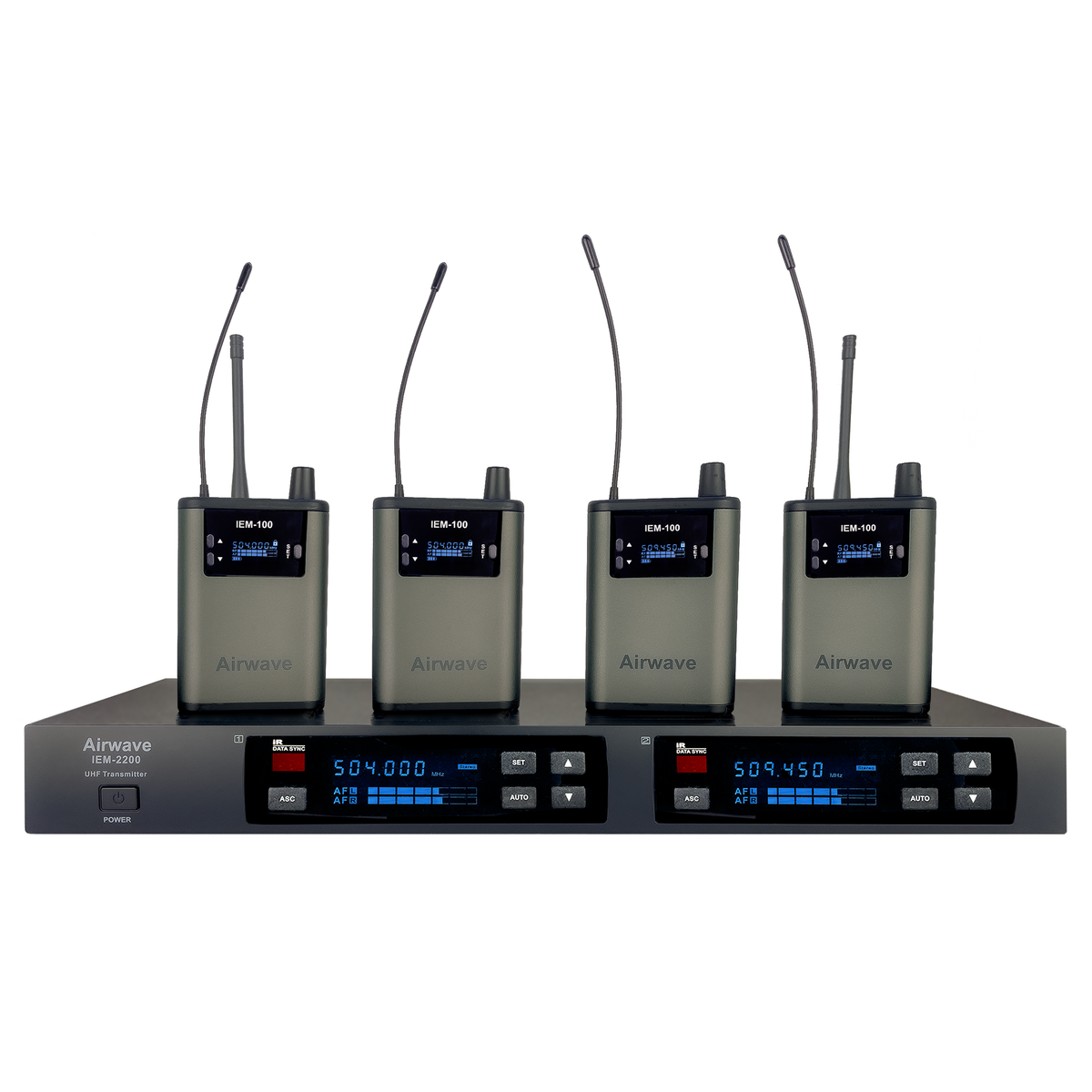 IEM-2200 Quad | In-Ear Monitoring System – Airwave Technologies