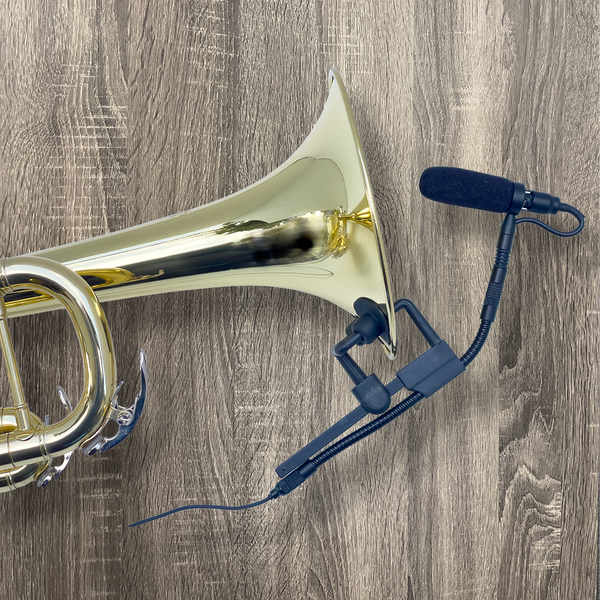 Trumpet / Horn Mounted Gooseneck Supercardioid Condenser Microphone ...